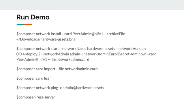 Introduction Of Hyperledger Fabric And Composer Ppt