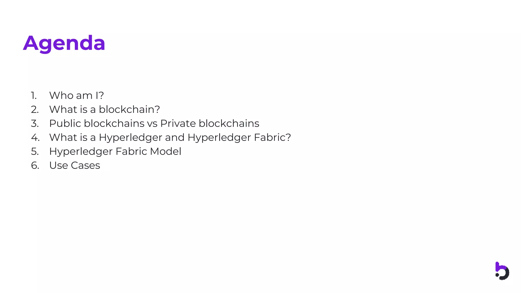 Hyperledger introduction | PPTX