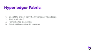 Hyperledger introduction | PPTX