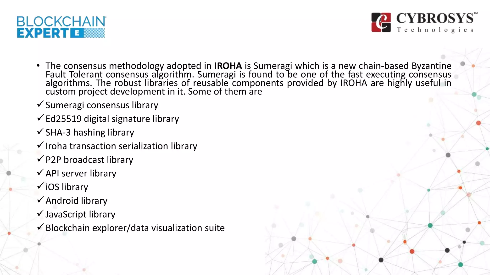 Hyperledger iroha | PPTX