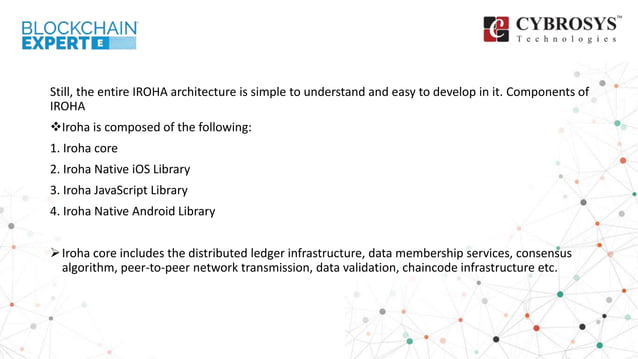 Hyperledger iroha | PPT