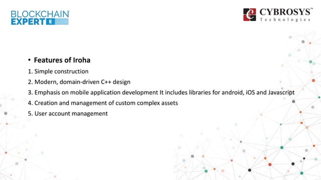 Hyperledger iroha | PPT