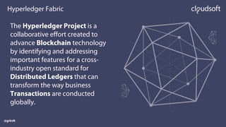 Hyperledger Lightning Talk | PDF | Cloud Computing | Internet