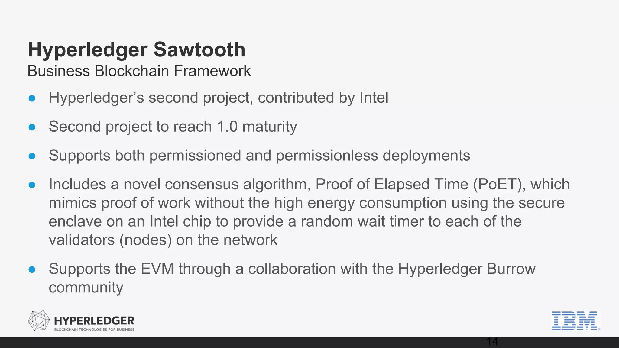Hyperledger Overview - 20181024 | PDF