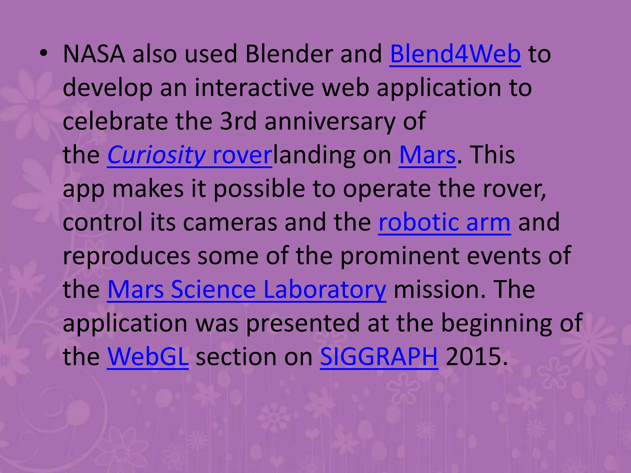 blender animation software | PPSX
