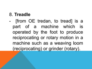 Parts of Sewing Machine | PPTX