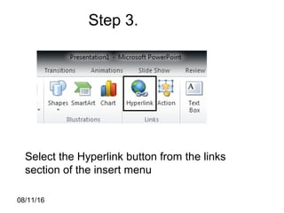 Hyperlinking | PPT