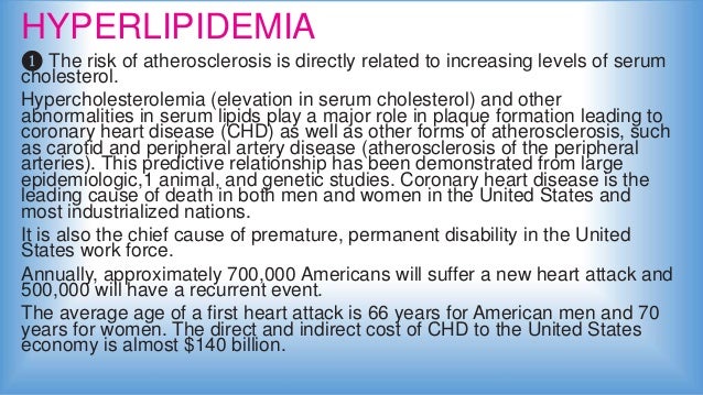 Hyperlipidemia