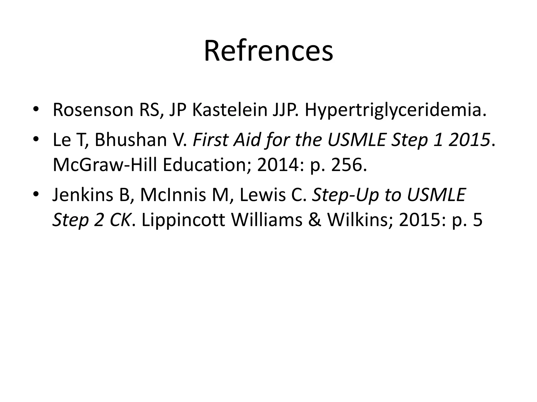 Hyperlipidemia | PPTX