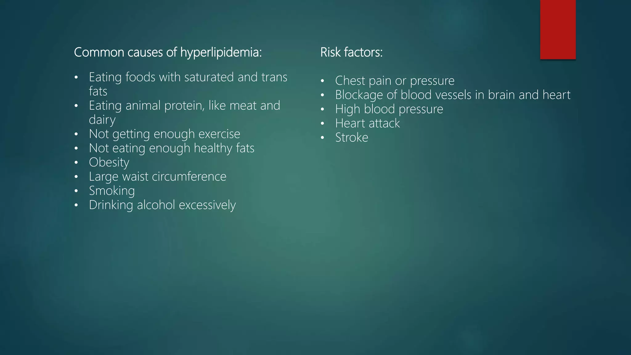Hyperlipidemia | PPTX