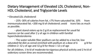Updated management of Hyperlipidemia in children.pptx