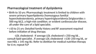 Updated management of Hyperlipidemia in children.pptx