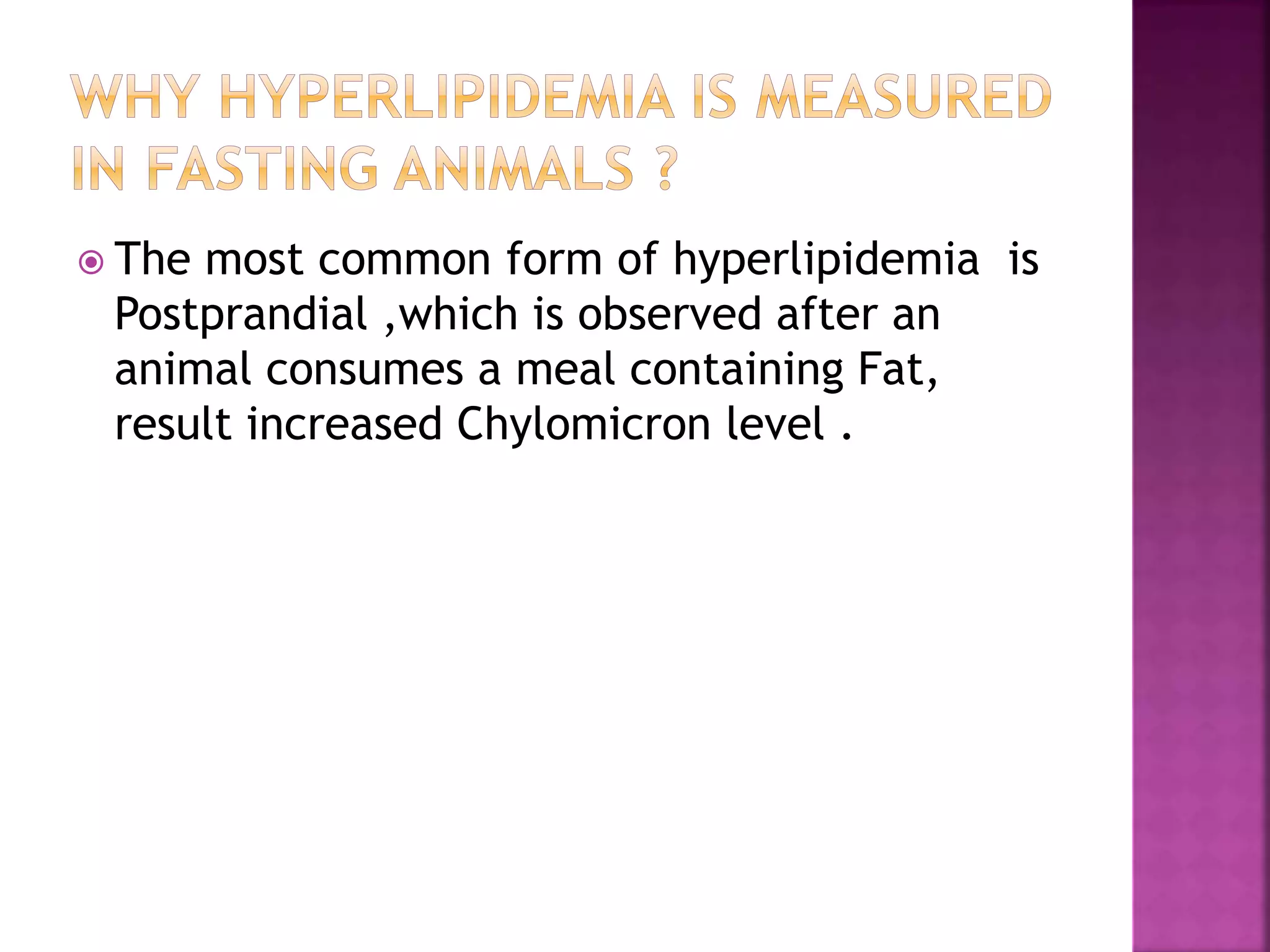 Hyperlipidemia excess lipid | PPTX