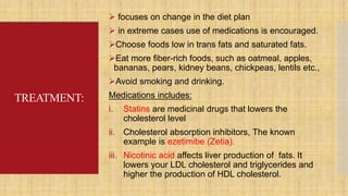 Hyperlipidemia, its causes, symptoms, medications, treatments, diet ...