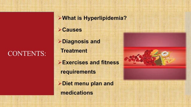 Hyperlipidemia, its causes, symptoms, medications, treatments, diet ...