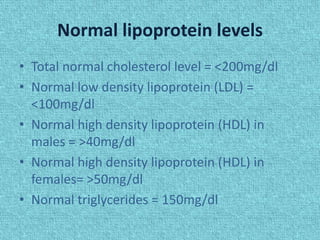 Hyperlipidemias | PPT