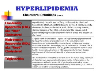 Hyperlipidemia | PPT