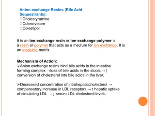 hyperlipidemic drugs..pptx | Heart and Cardiovascular Diseases ...