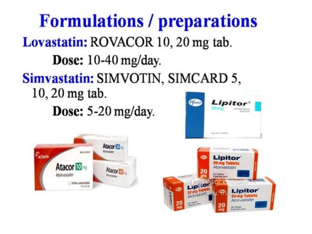 Drugs Used for the Hyperlipidemic drugs, HMG-CoA Reductase Inhibitor ...