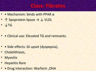 Antihyperlipidemic drugs rahul sharma | PPT