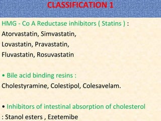 Antihyperlipidemic drugs rahul sharma | PPT