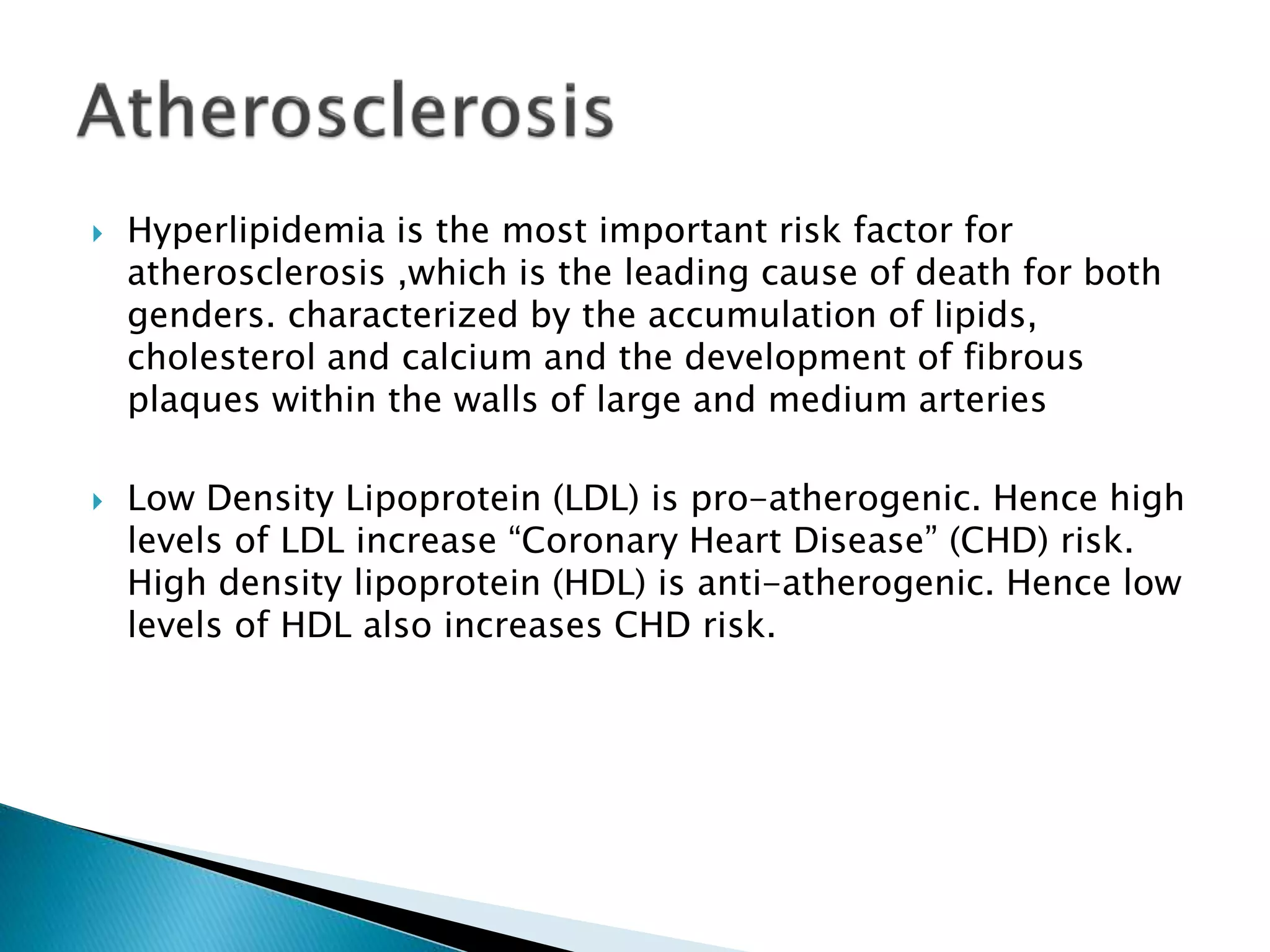 Hyperlipoproteinemia | PPTX