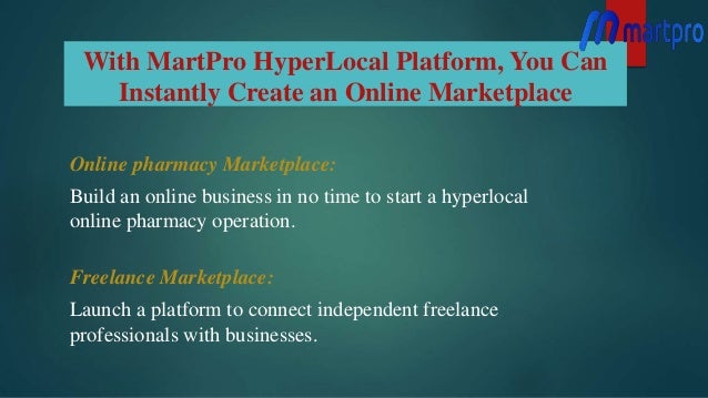 Hyperlocal MarketPlace Platform | PPTX