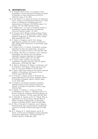 HyperLogLog in Practice: Algorithmic Engineering of a State of The Art ...