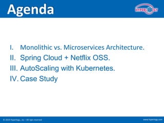 Microservices - AutoScaling with Kubernetes | PPTX | Cloud Computing ...