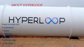 Hyper loop | PPT