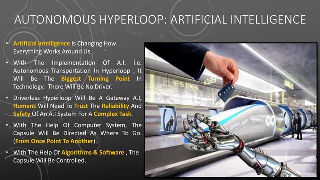 Hyper Loop One PPT - Hyperloop India 2018 | PPTX | Technology & Computing