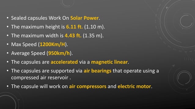 Hyper Loop One PPT - Hyperloop India 2018 | PPTX | Technology & Computing