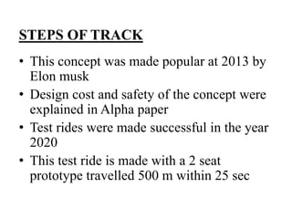 HYPERLOOP Implementation and plans .pptx