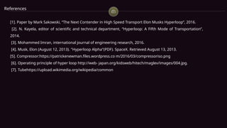 hyperloop powerpoint presentataion seminar | PPT