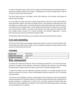Hyperloop | DOCX