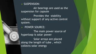 hyperloop power point.pptx | Rail Travel | Travel Type