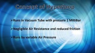 Hyperloop - A Futuristic Train | PPT