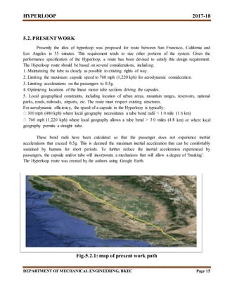 Hyperloop seminar reports | DOCX