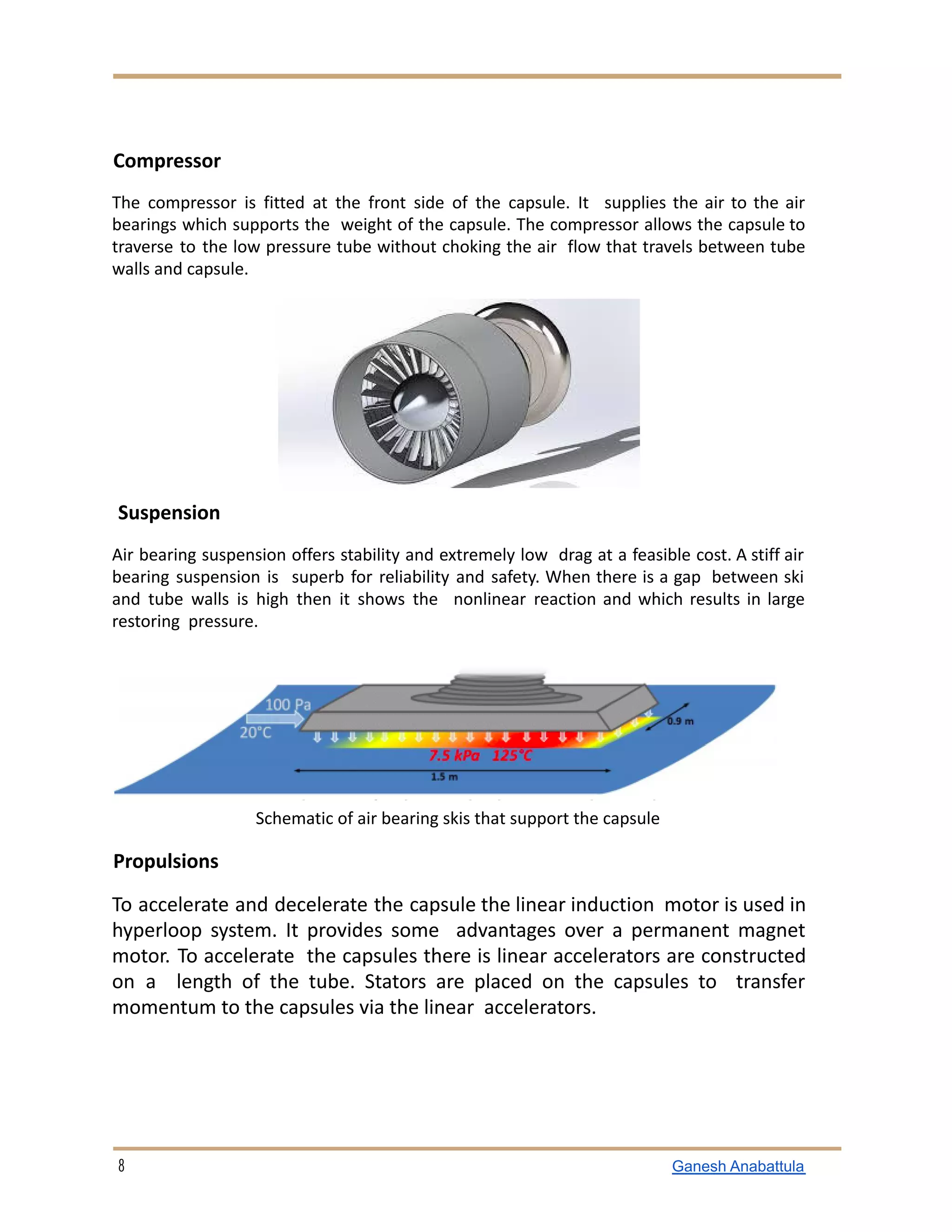 Hyperloop seminar report | PDF