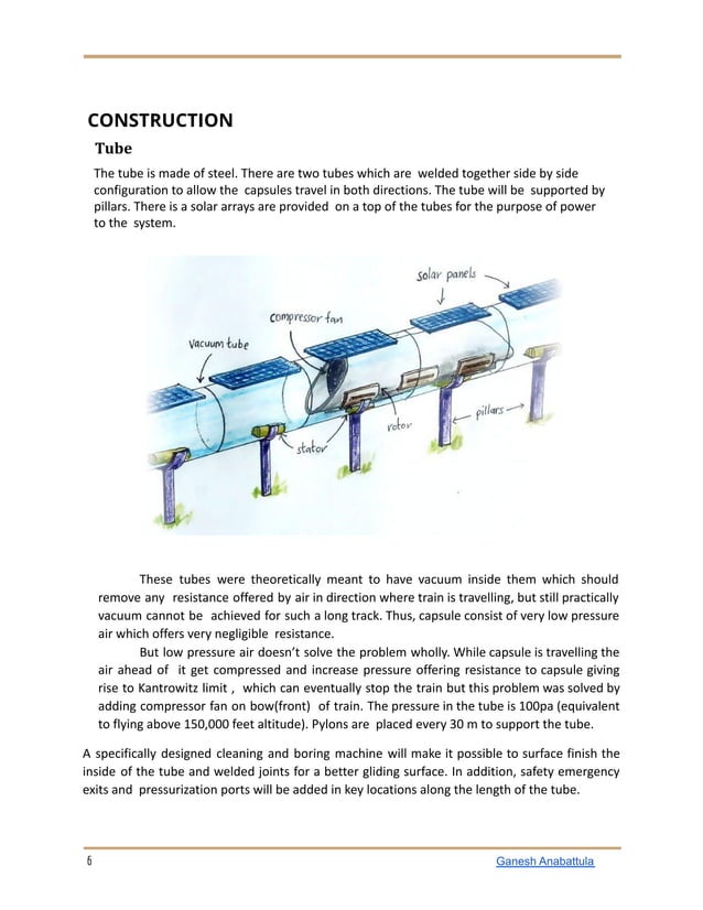 Hyperloop seminar report | PDF