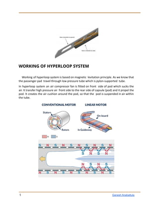 Hyperloop seminar report | PDF
