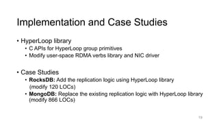 HyperLoop: Group-Based NIC-Offloading to Accelerate Replicated Transactions in Multi-Tenant ...
