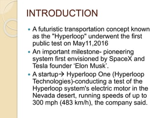 Hyperloop sneha | PPT