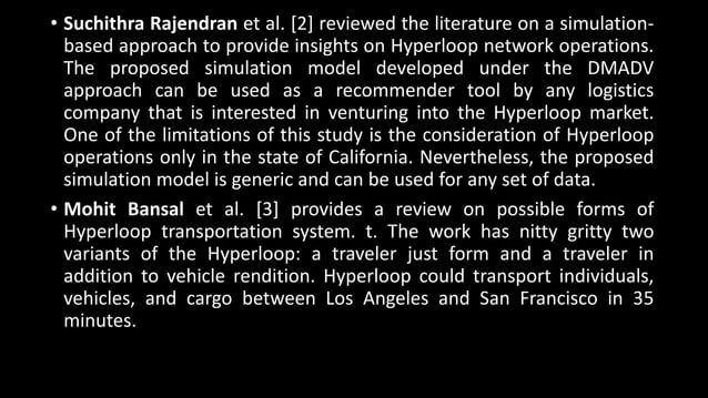 Hyperloop Transportation System | PPT