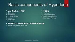 Hyperloop transportation system | PPTX