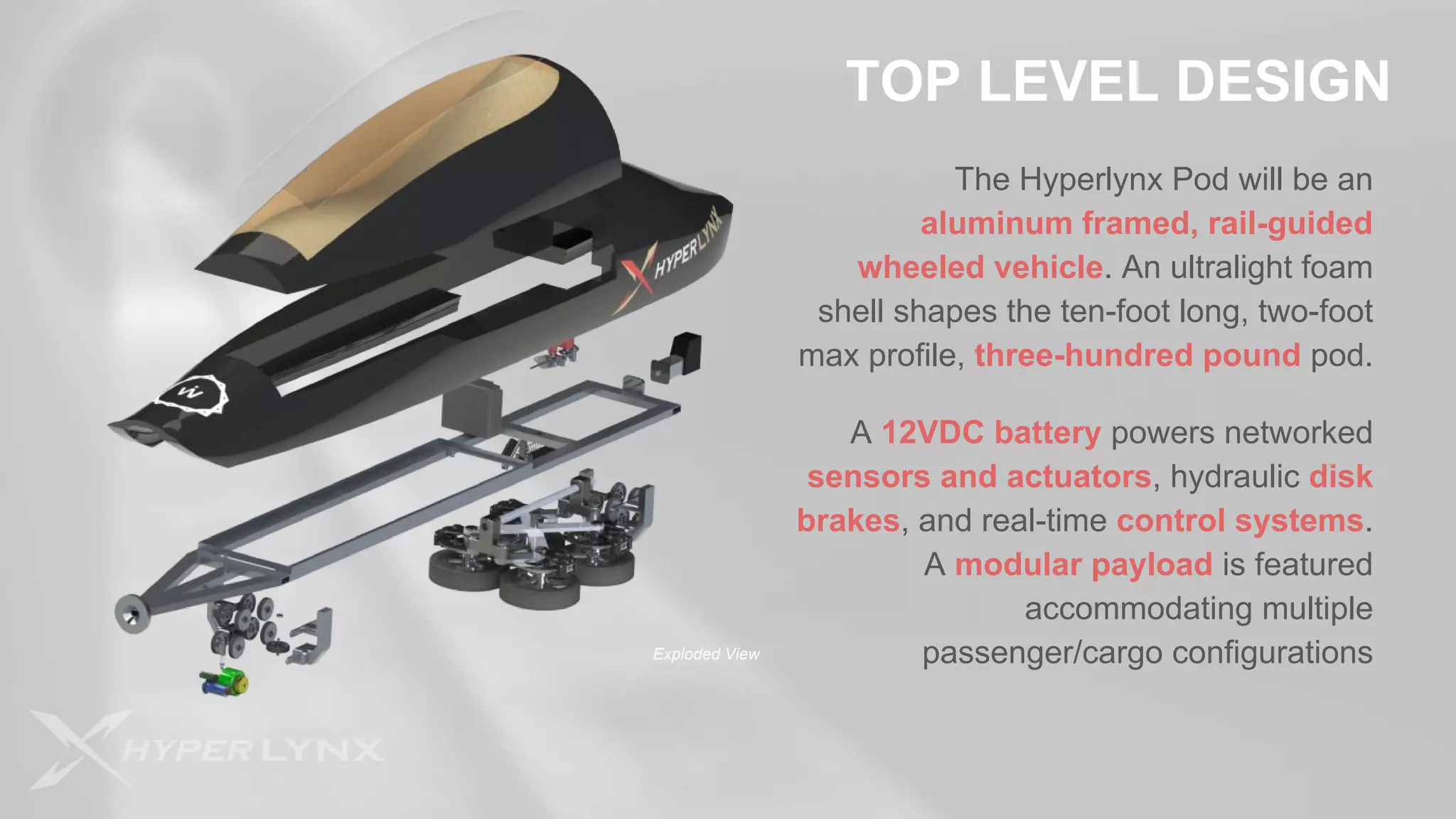 Team Hyperlynx SpaceX Hyperloop Pod Final Design | PDF