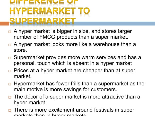 Hypermarket | PPTX