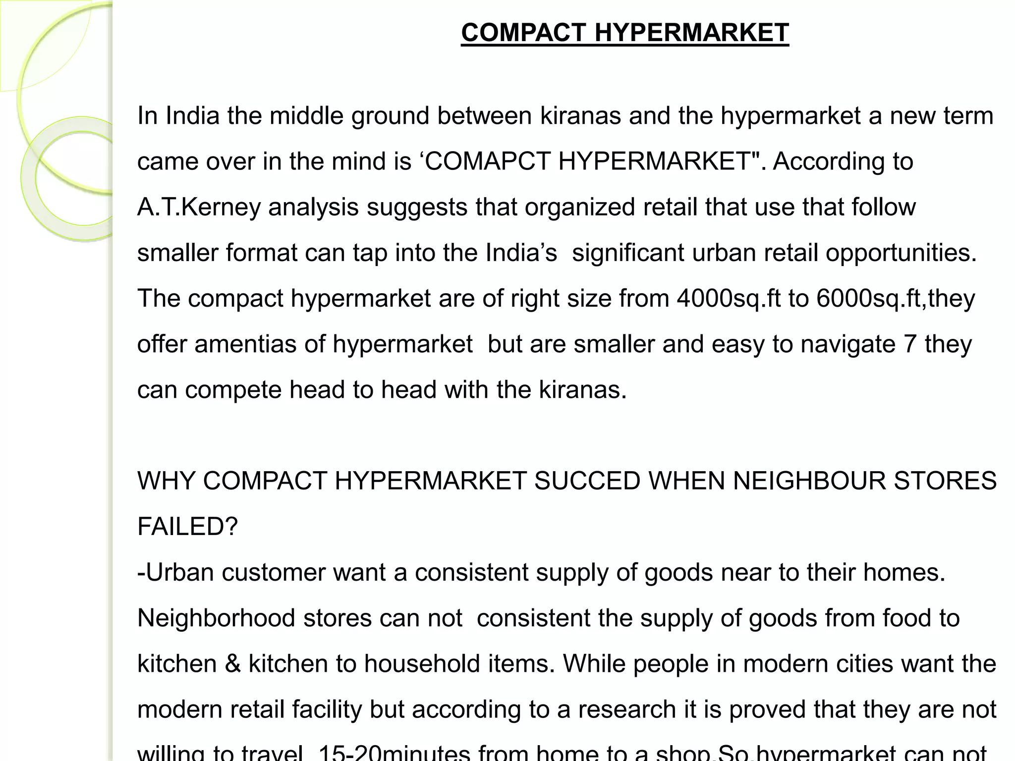 Hypermarket | PPTX