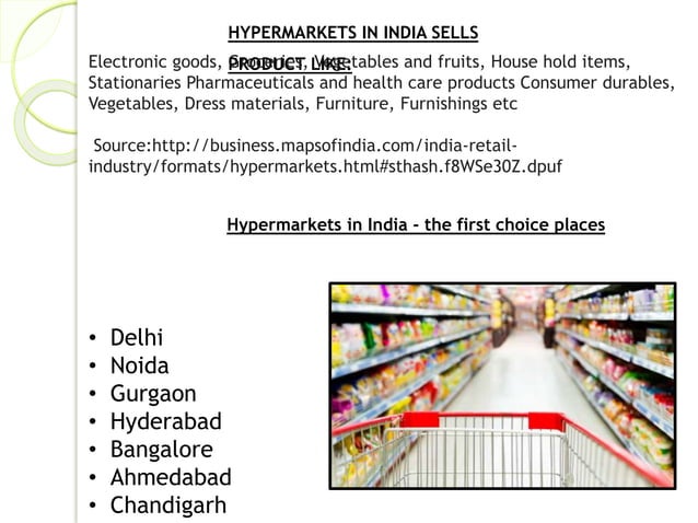 Hypermarket | PPTX | Retail Industry | Industries
