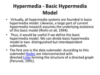 Hypermedia | PPTX